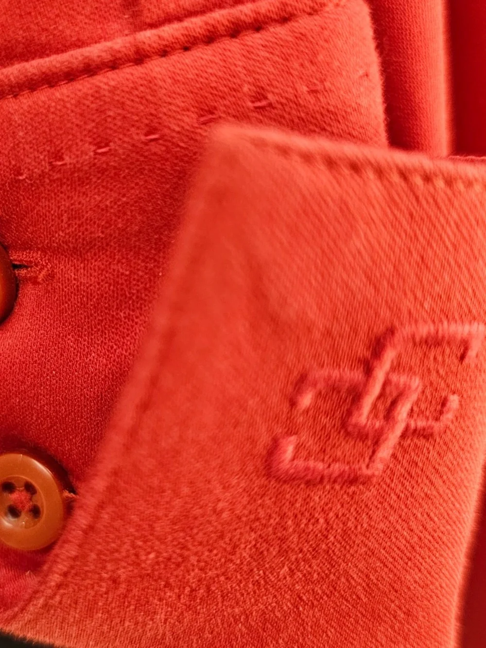 Chico's | Tops | Chicos No Iron Coral Terracotta Salmon Button Down ...